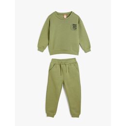 KOTON Set Jungen Größe 104/110 grün