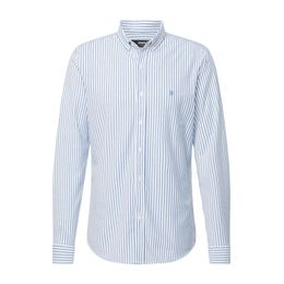 Mavi Hemd Herren Größe XL blau / weiß