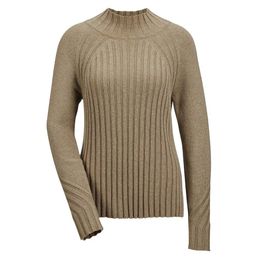 Madeleine Mode MADELEINE Pullover Damen Gr&ouml;&szlig;e XS cappuccino