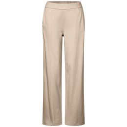 Street One Bundfaltenhose Damen Gr&ouml;&szlig;e 44 beige