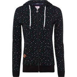 Kangaroos Sweatjacke Damen Gr&ouml;&szlig;e XL braun / gr&uuml;n / schwarz / wei&szlig;