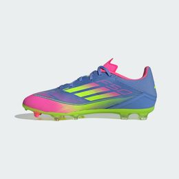 adidas Performance Fu&szlig;ballschuh 'F50 League' Herren Gr&ouml;&szlig;e 44.5/45 indigo / neongr&uuml;n / dunkelpink