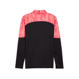 Puma Funktionsshirt 'IndividualFinal' Damen Gr&ouml;&szlig;e L gelb / koralle / lachs / schwarz