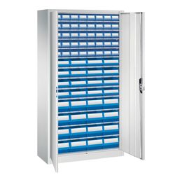 C+P Magazinschrank Serie 13, 1980x1000x420mm, 7035/7035 ; C + P M&ouml;belsysteme (133144-28|S10112)