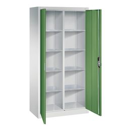 C+P Werkzeugschrank Acurado, 1950x930x500mm, 7035/6011 ; C + P Möbelsysteme (8921-311|S10358)