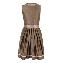 Kr&uuml;ger Dirndl Kr&uuml;ger Madl Dirndl 'Alinka' Damen Gr&ouml;&szlig;e 46 braun / altrosa