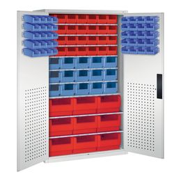 C+P Magazinschrank Serie 13, 1950x1100x535mm, 7035/7035 ; C + P M&ouml;belsysteme (130276-65|S10103)