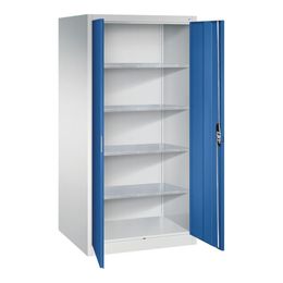 C+P Werkzeugschrank Acurado, 1950x930x800mm, 7035/5010 ; C + P Möbelsysteme (8924-00|S10293)