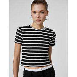 KOTON Shirt female Black size S