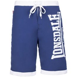 Lonsdale Badeshorts Herren Größe XXL navy / weiß
