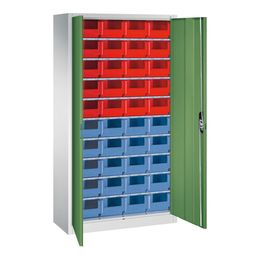 C+P Magazinschrank Serie 13, 1980x1000x420mm, 7035/6011 ; C + P M&ouml;belsysteme (133144-24|S10122)