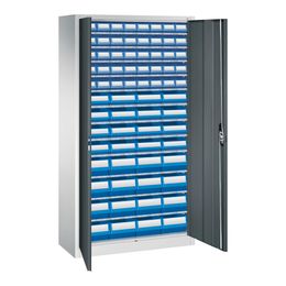 C+P Magazinschrank Serie 13, 1980x1000x420mm, 7035/7016 ; C + P M&ouml;belsysteme (133144-28|S10113)