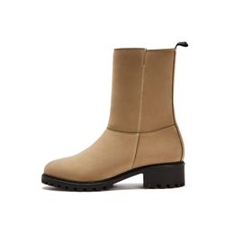 NINE TO FIVE Stiefelette 'Malá' Damen Größe 38 camel Winterschuhe