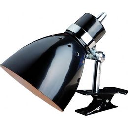 Steinhauer SPRING Klemmleuchte Schwarz, 1-flammig