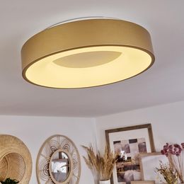 hofstein Playas Deckenleuchte LED Gold, Weiß, 1-flammig