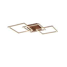 REALITY Trail Deckenleuchte LED Braun, 1-flammig