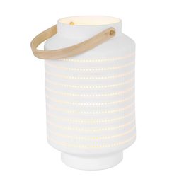 Steinhauer Porcelain Tischleuchte Weiß, 1-flammig