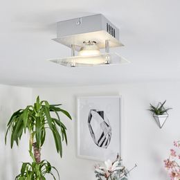 hofstein Liestal Deckenleuchte LED Aluminium, 1-flammig