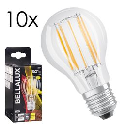 LEDVANCE LED E27 10er Set 11 Watt 2700 Kelvin 1521 Lumen