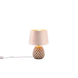 REALITY ARIANA Tischleuchte Beige, 1-flammig