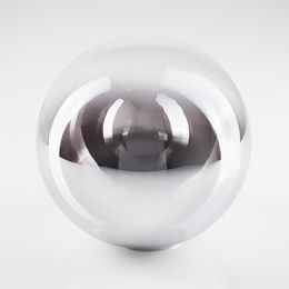 hofstein Gastor Ersatzglas 15 cm Chrom, Klar, Rauchfarben