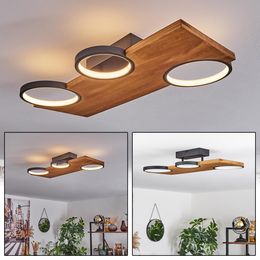 hofstein Musac Deckenleuchte LED Naturfarben, 1-flammig
