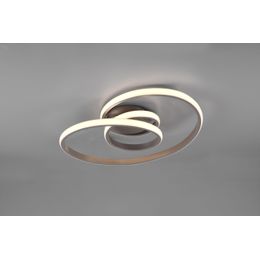REALITY Sansa Deckenleuchte LED Nickel-Matt, 1-flammig