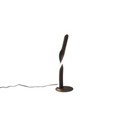 REALITY Ginko Tischleuchte LED Schwarz, 1-flammig