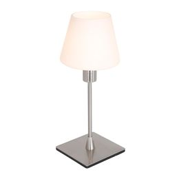 Steinhauer Ancilla Tischleuchte Edelstahl, 1-flammig