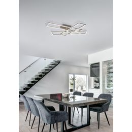 REALITY Corso Deckenleuchte LED Nickel-Matt, 1-flammig, Fernbedienung