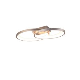 REALITY Malaga Deckenleuchte LED Nickel-Matt, 1-flammig