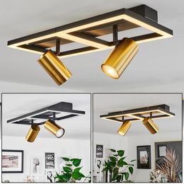 hofstein Reboleiro Deckenleuchte LED Schwarz, 3-flammig
