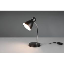 REALITY Harvey Tischleuchte Chrom, Schwarz, 1-flammig