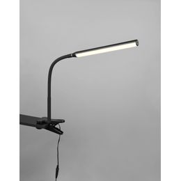 REALITY Nevada Klemmleuchte LED Schwarz, 1-flammig