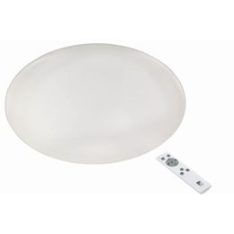 Eglo Leuchten Eglo GIRON Deckenleuchte LED Weiß, 1-flammig, Fernbedienung