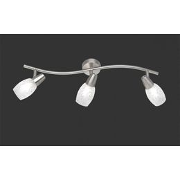 REALITY COLMAR Deckenleuchte Nickel-Matt, 3-flammig