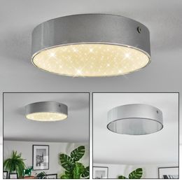 hofstein Elmar Deckenleuchte LED Silber, 1-flammig