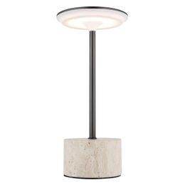 Globo Laurena Tischleuchte LED Chrom, Grau, Schwarz, 1-flammig