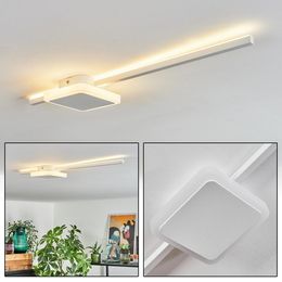hofstein Amdal Deckenleuchte LED Weiß, 2-flammig