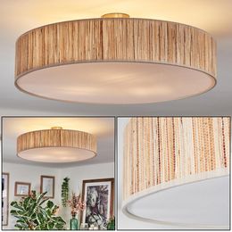 hofstein Foggia Deckenleuchte 60 cm Nickel-Matt, 3-flammig