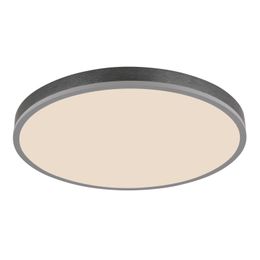 Globo Doro Deckenleuchte LED Grau, Silber, 1-flammig, Fernbedienung
