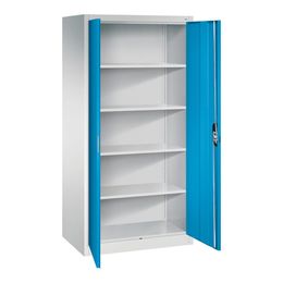 C+P Büroschrank Acurado, 1950x930x600mm, 7035/5012 ; C + P Möbelsysteme (9290-000|S10697)