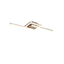 REALITY VIALE Deckenleuchte LED Nickel-Matt, 1-flammig