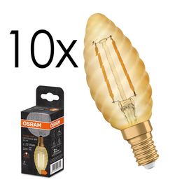 hofstein LED E14 10er Set 2,5 Watt 2400 Kelvin 220 Lumen