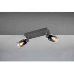 REALITY Cadiz Deckenspot Anthrazit, 2-flammig