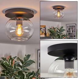 hofstein Apedo Deckenleuchte Glas 20 cm Klar, 1-flammig