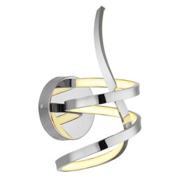 Globo Iduna Deckenleuchte LED Chrom, 1-flammig