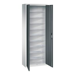 C+P Magazinschrank Serie 13, 1980x700x300mm, 7035/7016 ; C + P M&ouml;belsysteme (133113-20|S10322)