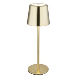 Globo Vancouver Tischleuchte LED Gold, 1-flammig