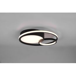 hofstein Reality Vuelta Deckenleuchte LED Schwarz, 1-flammig
